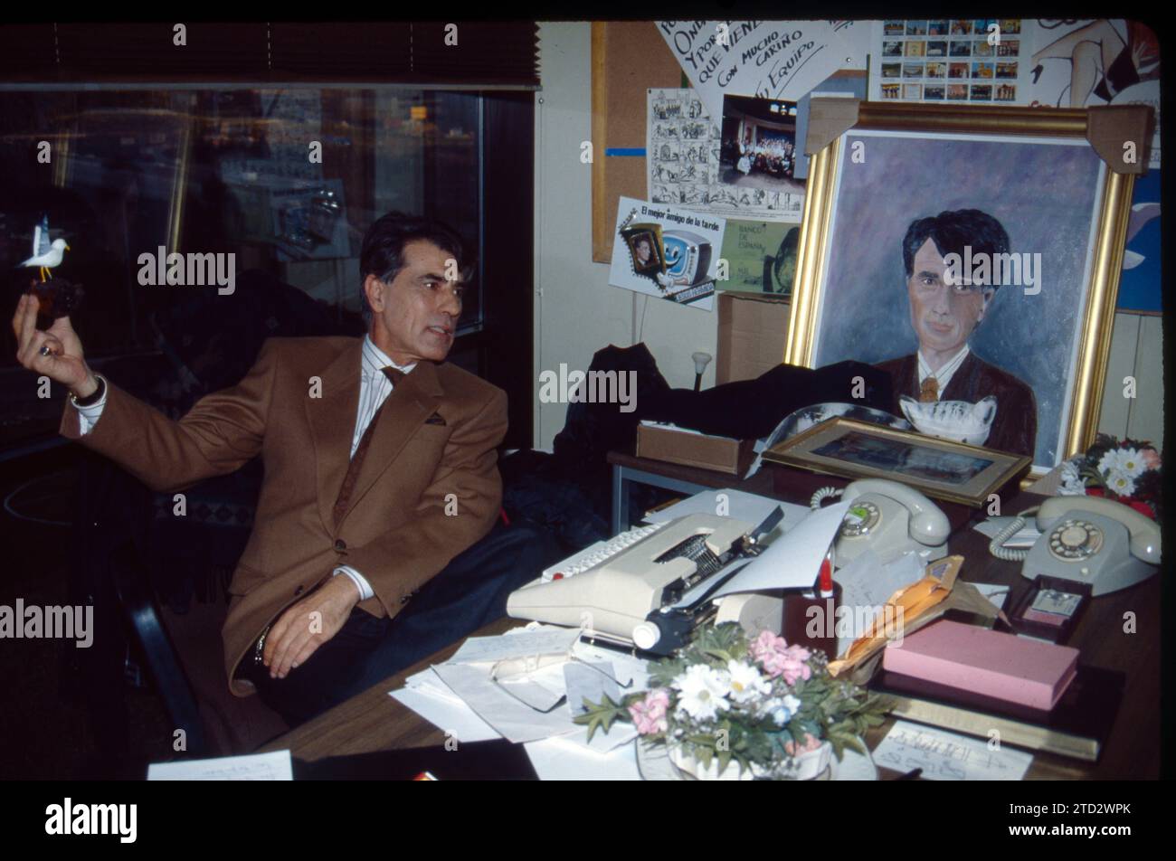 November 1991. An image from the 90s by journalist Jesús Hermida ...