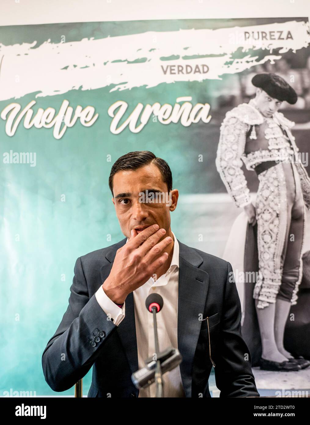 Valencia, 11/21/2018. The bullfighter Paco Ureña appears publicly for ...