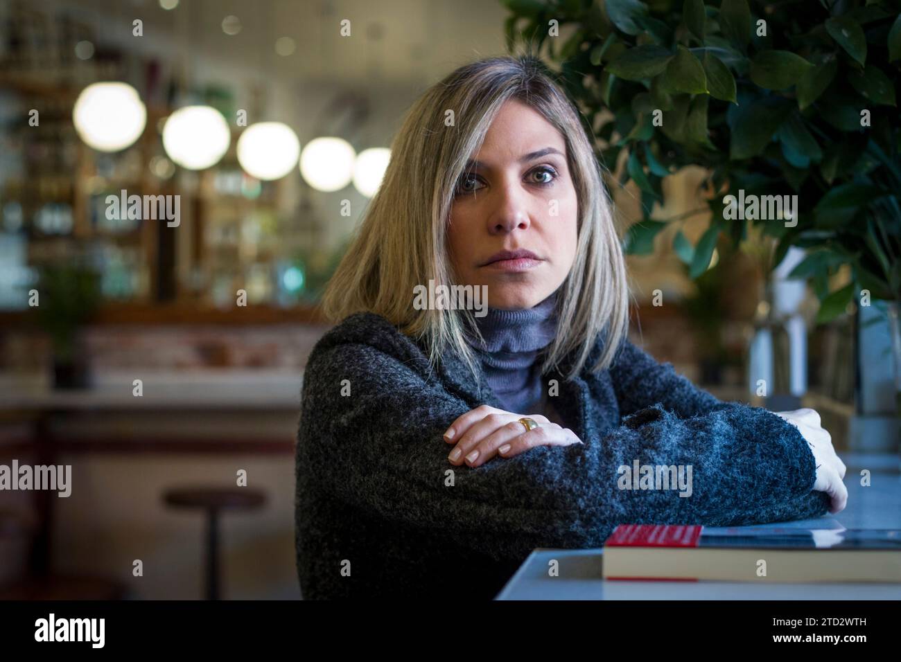 Madrid, 02/27/2019. Interview with Karina Sainz. Photo: Isabel Permuy ...