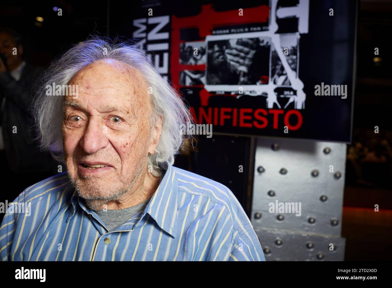 06/07/2016. Madrid, 06/07/2019. Photographer William Klein at the presentation of his ...