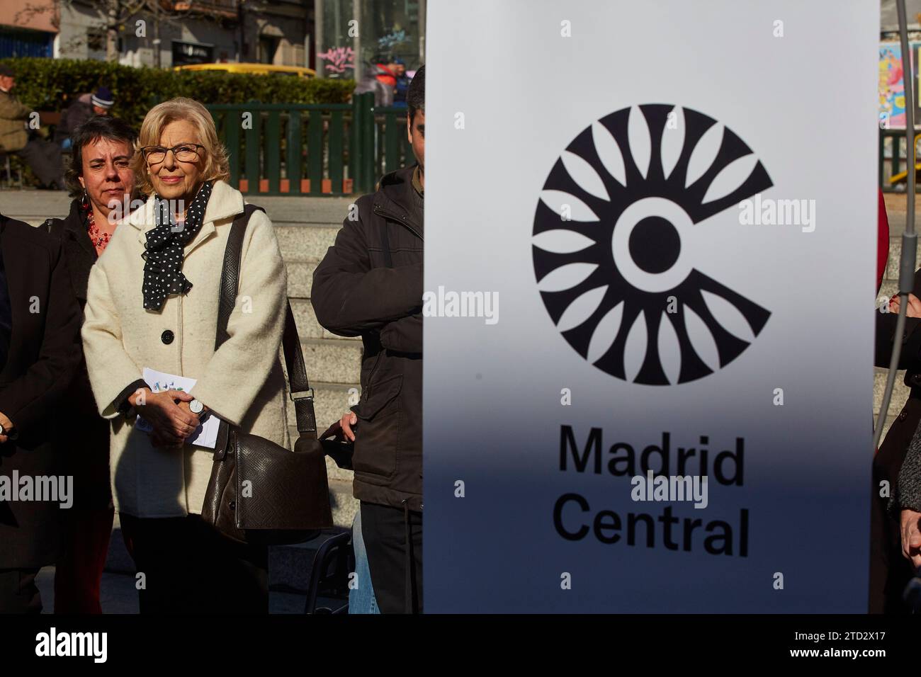 Madrid, 11/30/2018. Inauguration of the Madrid Central area. Part of ...