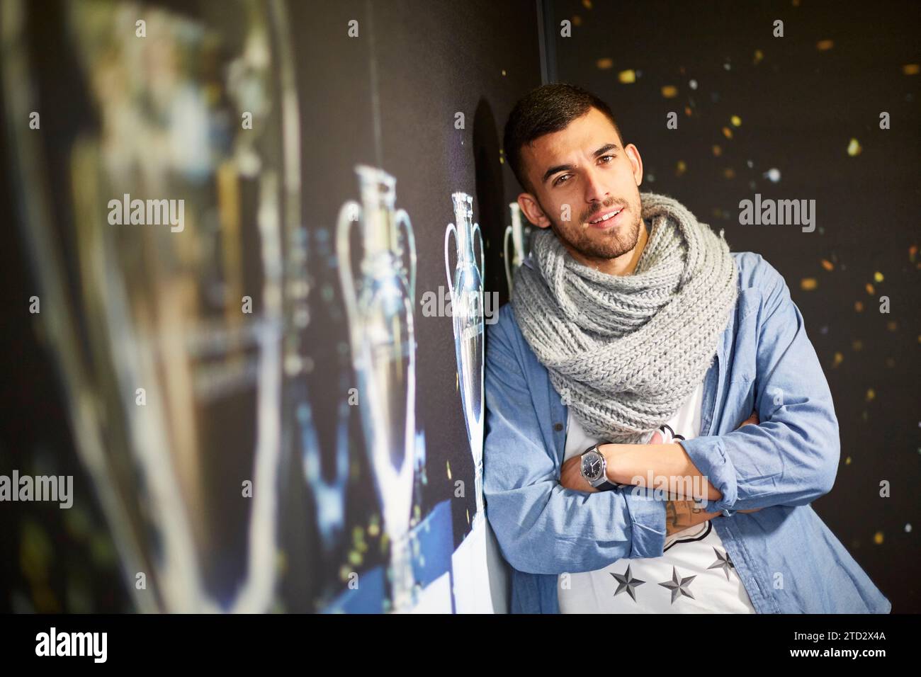 Valdebebas (Madrid), 12/12/2018. Real Madrid sports city. Posed ...