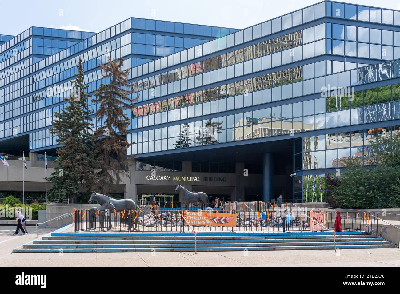 The Calgary Municipal Building (New City Hall) in Calgary, Alberta ...