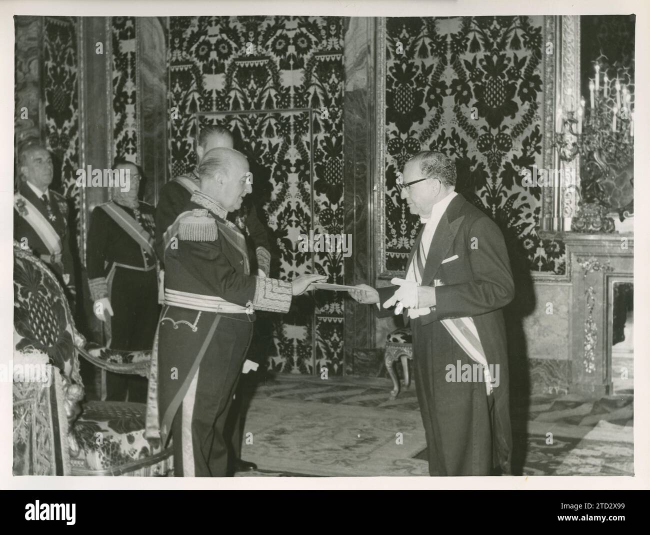 Madrid, 05/24/1962. Gustado Adolfo Mejía Ricart, ambassador of the ... Madrid, 05/24/1962. Gustado Adolfo Mejía Ricart, ambassador of the ...