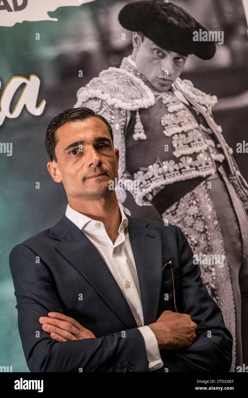 Valencia, 11/21/2018. The bullfighter Paco Ureña appears publicly for ...