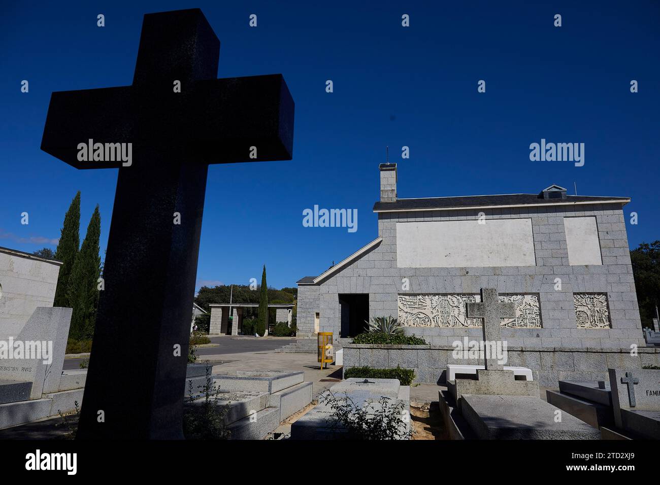 09/24/2016. El Pardo (Madrid), 09/24/2019. Mingorrubio Cemetery, where ...
