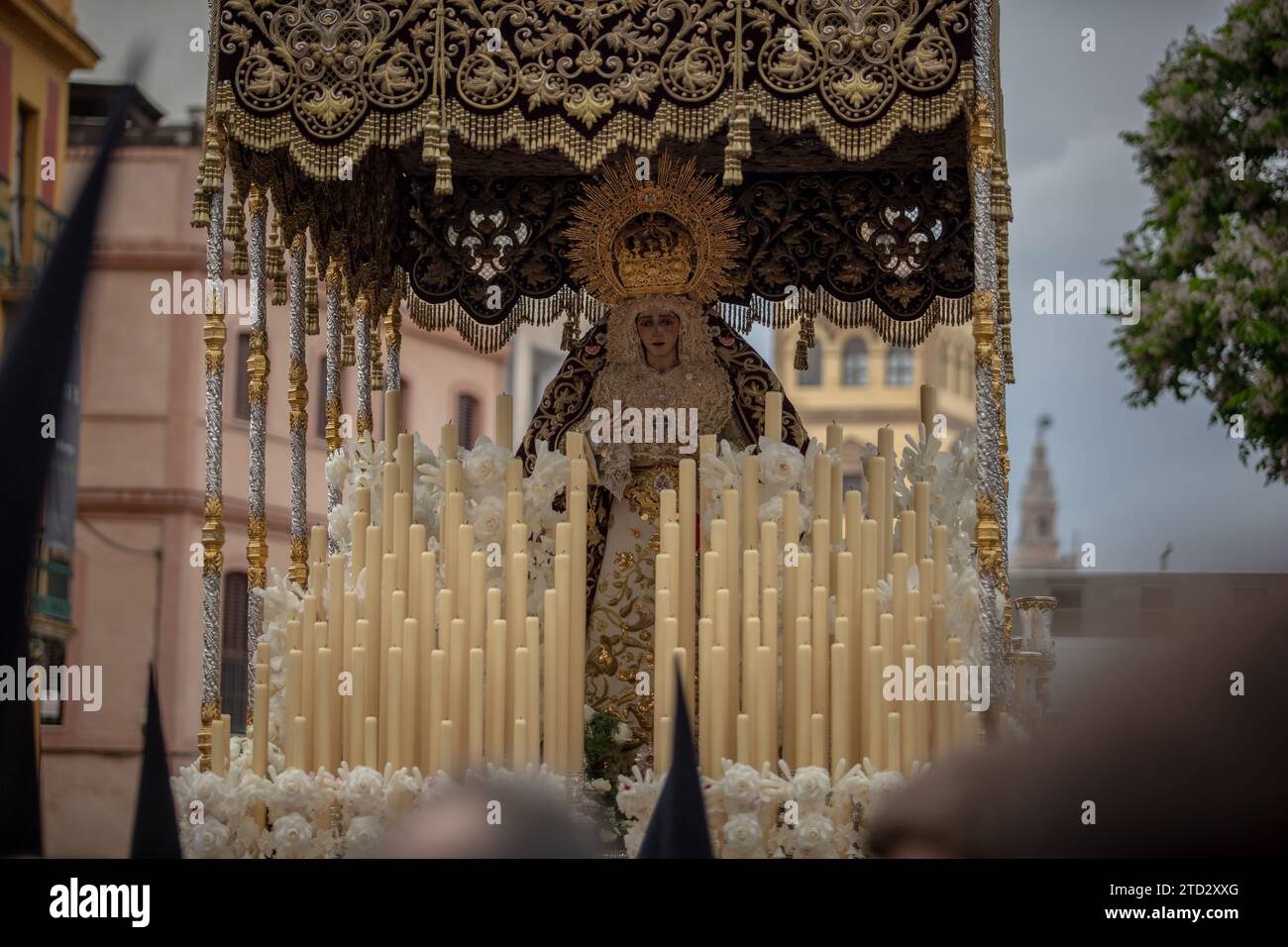Seville, 04/17/2019. Holy Week, Holy Wednesday. Procession of the ...