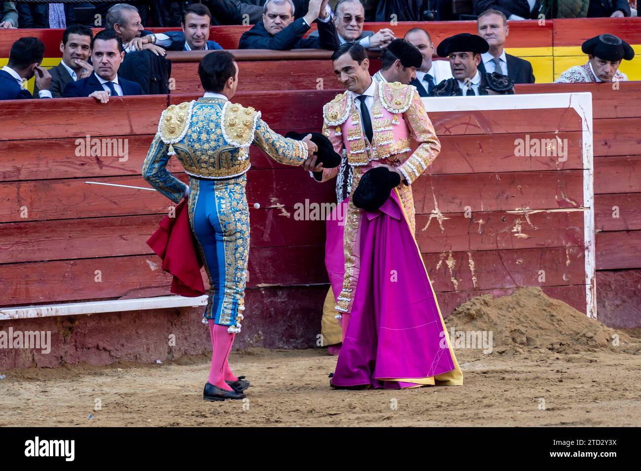 Valencia, 03/16/2019. Fallas Fair. In the Image, Enrique Ponce and Paco ...