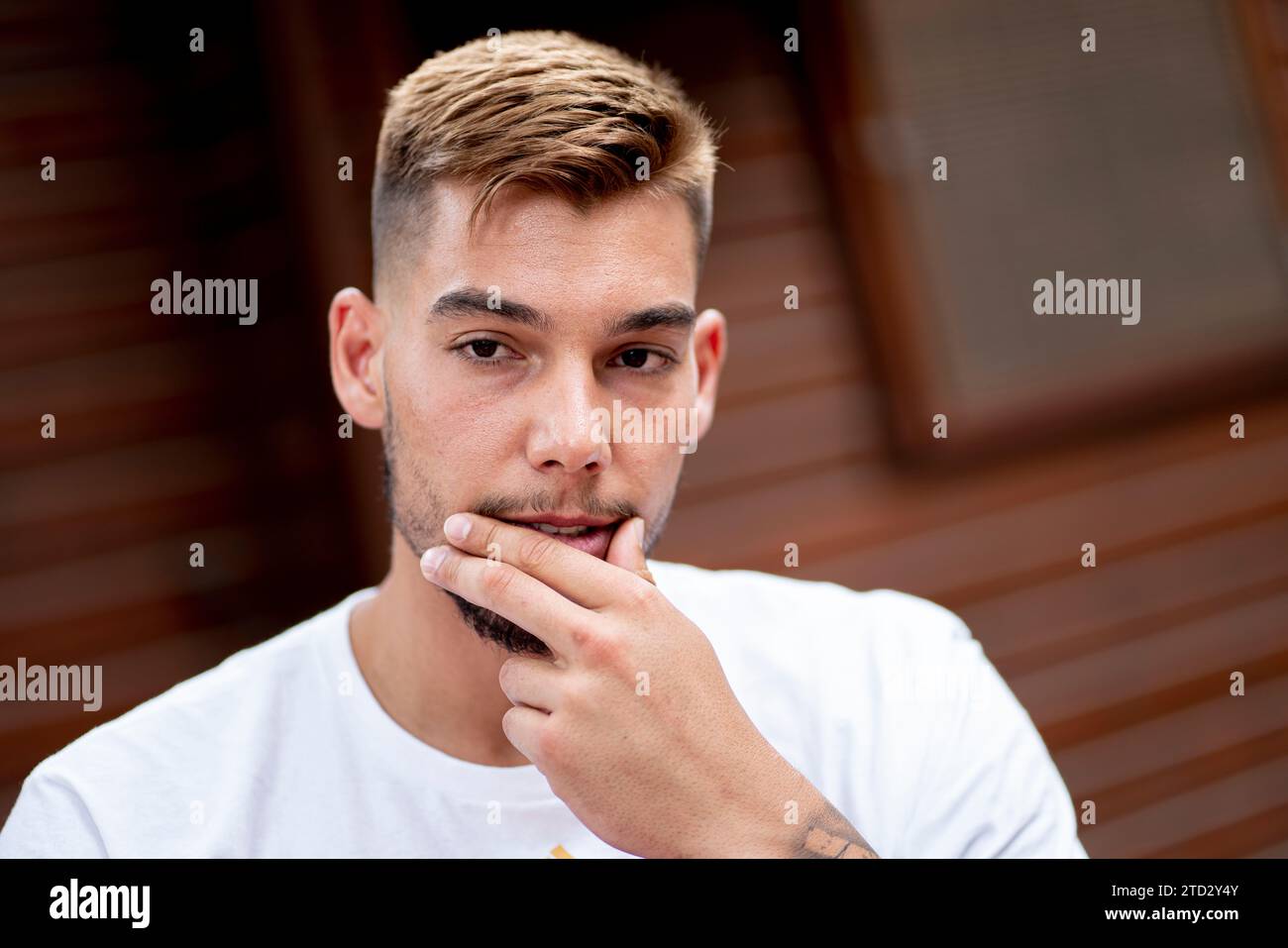 Madrid, 07/04/2019. Interview with Willy Hernangómez, basketball player ...
