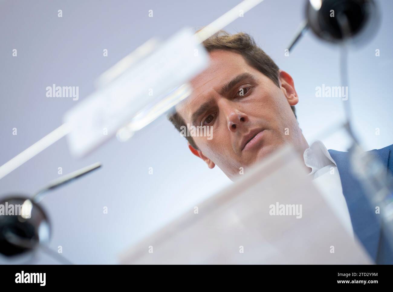 Madrid, 07/09/2019. Albert Rivera's press conference in the Congress of ...