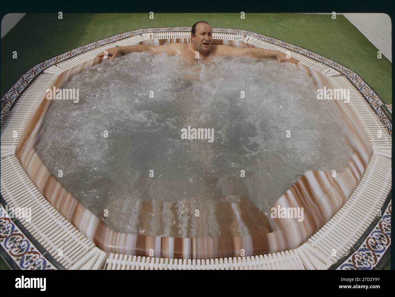 Marbella, June 1991. Jesús Gil, mayor of Marbella and president of ...