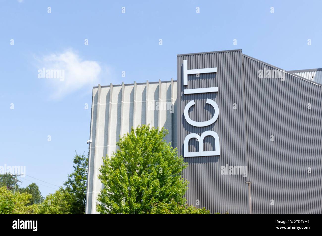 BCIT (British Columbia Institute of Technology) main campus in Burnaby, BC, Canada Stock Photo ...