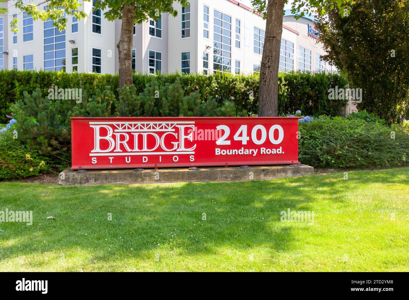Bridge Studios at Boundary Rd in Burnaby, BC, Canada Stock Photo - Alamy