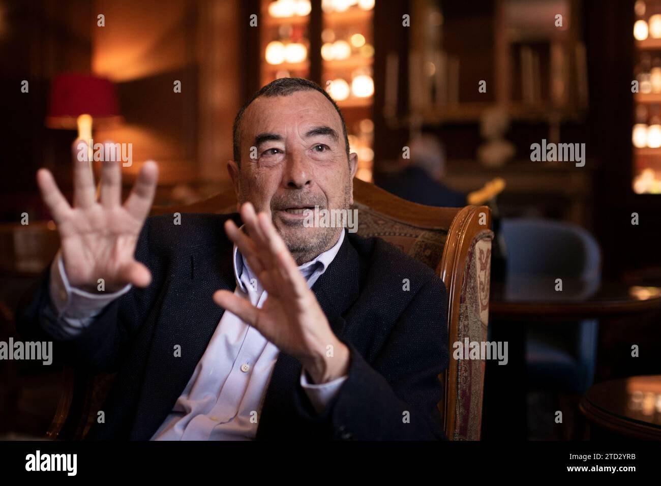 Madrid, 06/06/2019. Meeting with José Luis Garcí to talk about his book ...