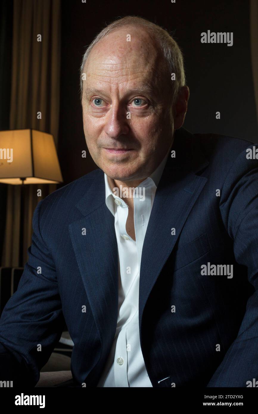 Madrid, 05/20/2019. Interview with Michael J. Sandel, philosopher and ...