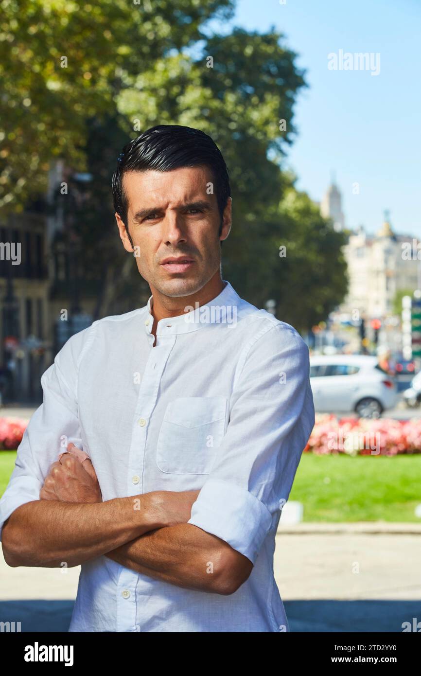Madrid, 01/10/2018. Puerta de Alcalá, Plaza de la Independencia ...