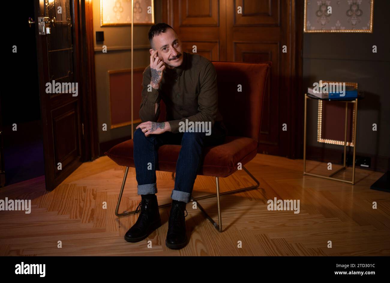 Madrid, 01/21/2019. Interview with Thomas Page Mcbee. Photo: Maya ...