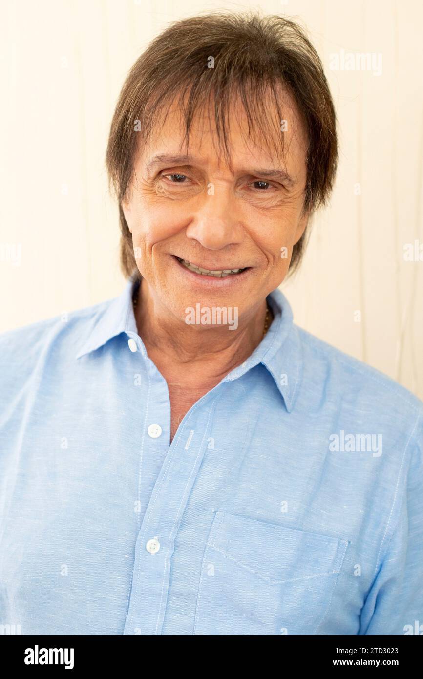 Madrid, 05/20/2019. Interview with Brazilian singer Roberto Carlos at ...