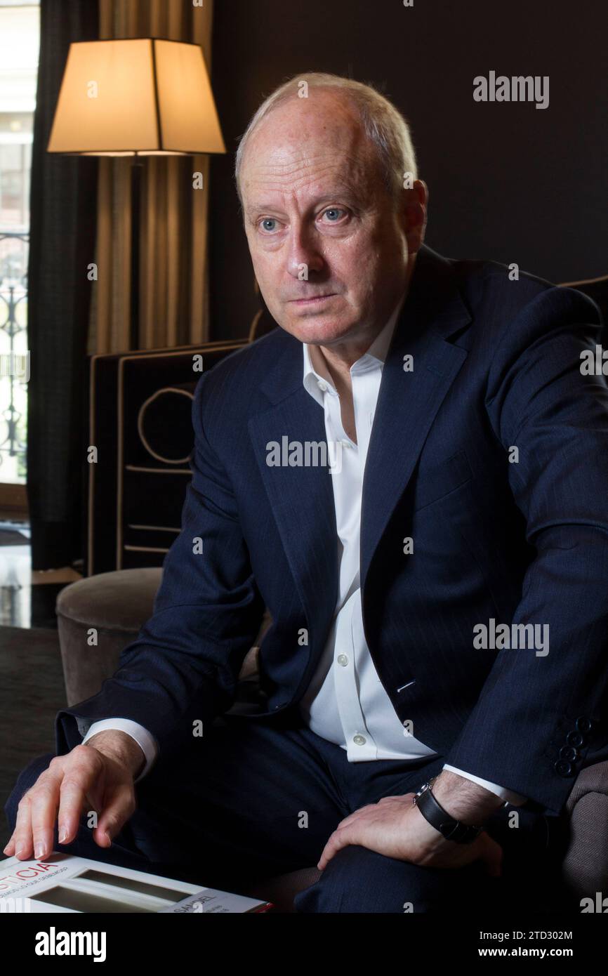 Madrid, 05/20/2019. Interview with Michael J. Sandel, philosopher and ...
