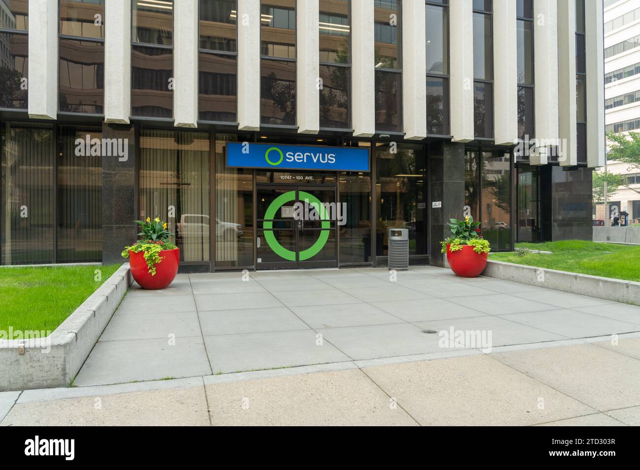 Servus Credit Union headquarters in Edmonton, Alberta, Canada Stock ...