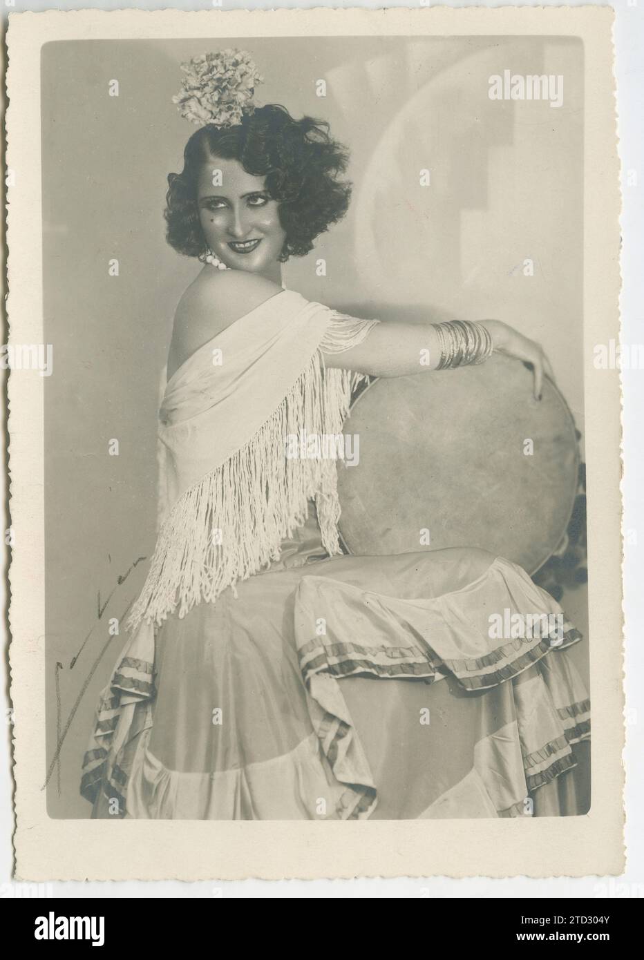 1934 (CA.). The singer Estrellita Castro. Credit: Album / Archivo ABC ...