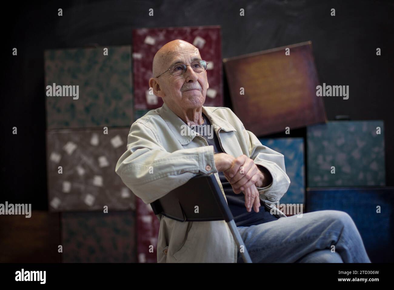 Madrid, 05/13/2019. Interview with José Sanchís Sinisterra. Photo ...