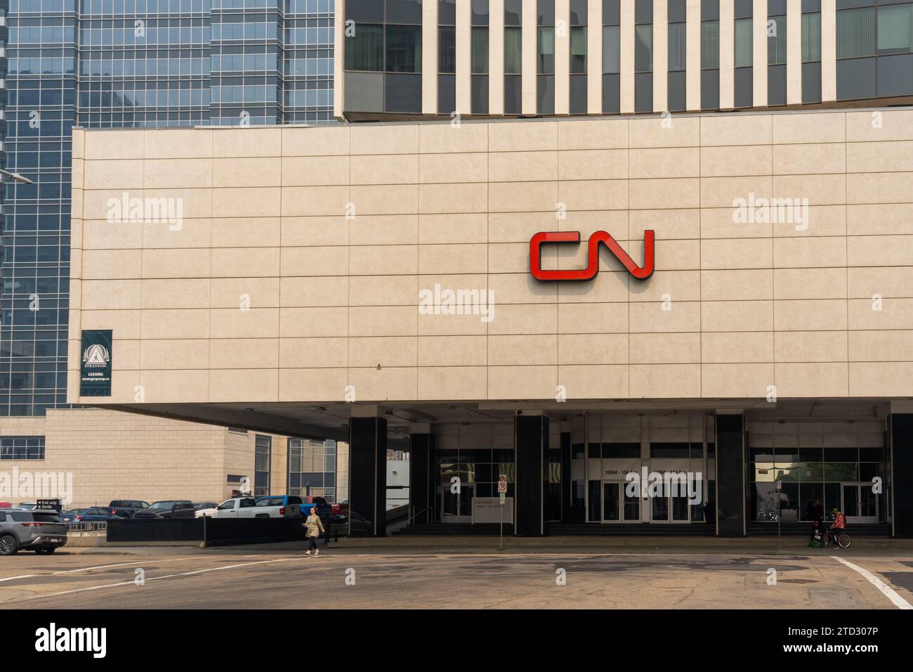 CN Tower building in Edmonton, Alberta, Canada Stock Photo - Alamy
