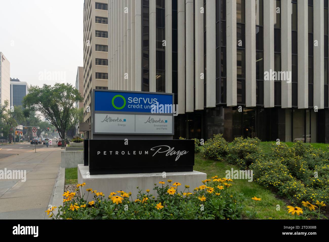 Servus Credit Union headquarters in Edmonton, Alberta, Canada Stock ...