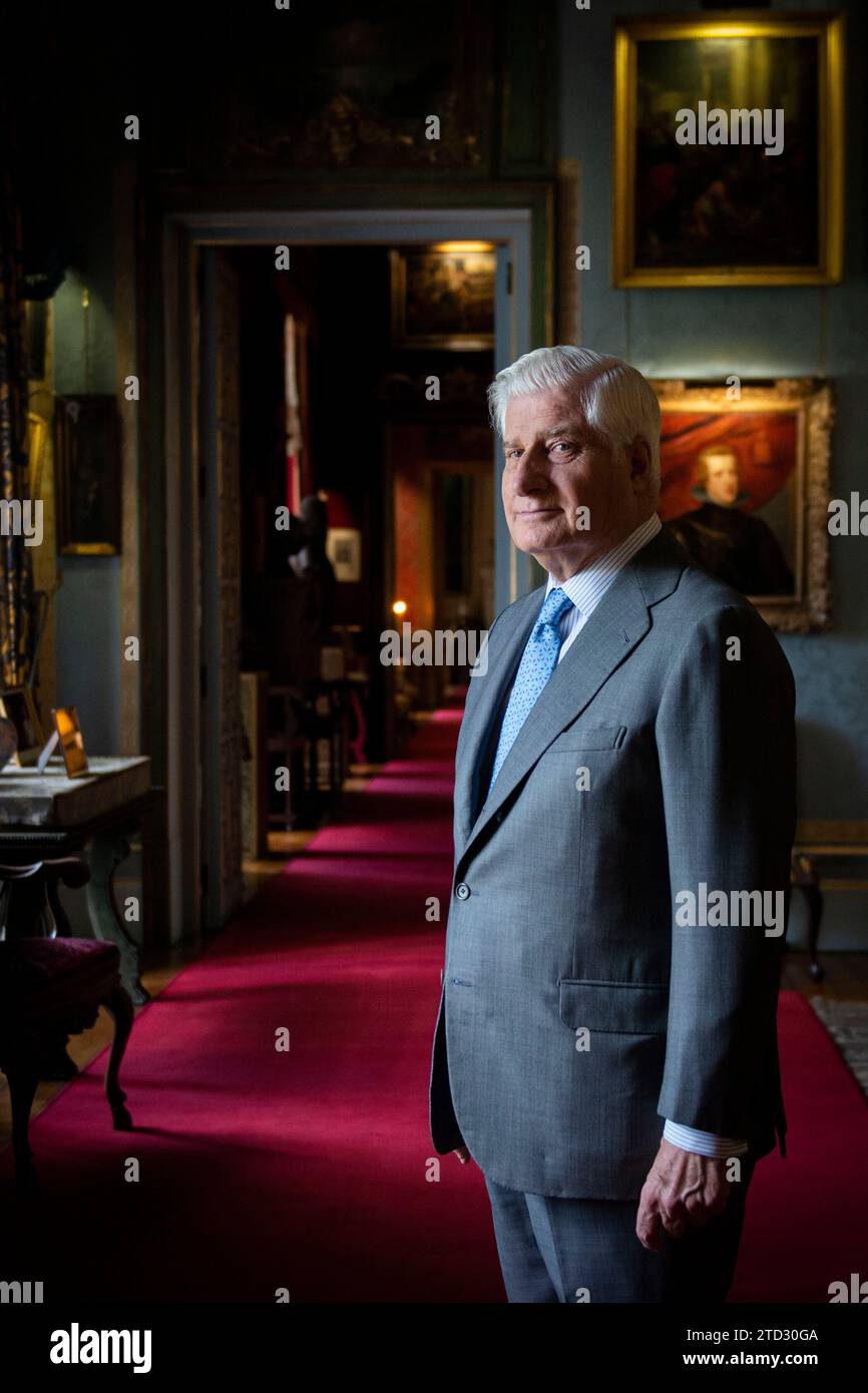 Madrid, 09/12/2019. Interview with the Duke of Alba Carlos Fitz James ...