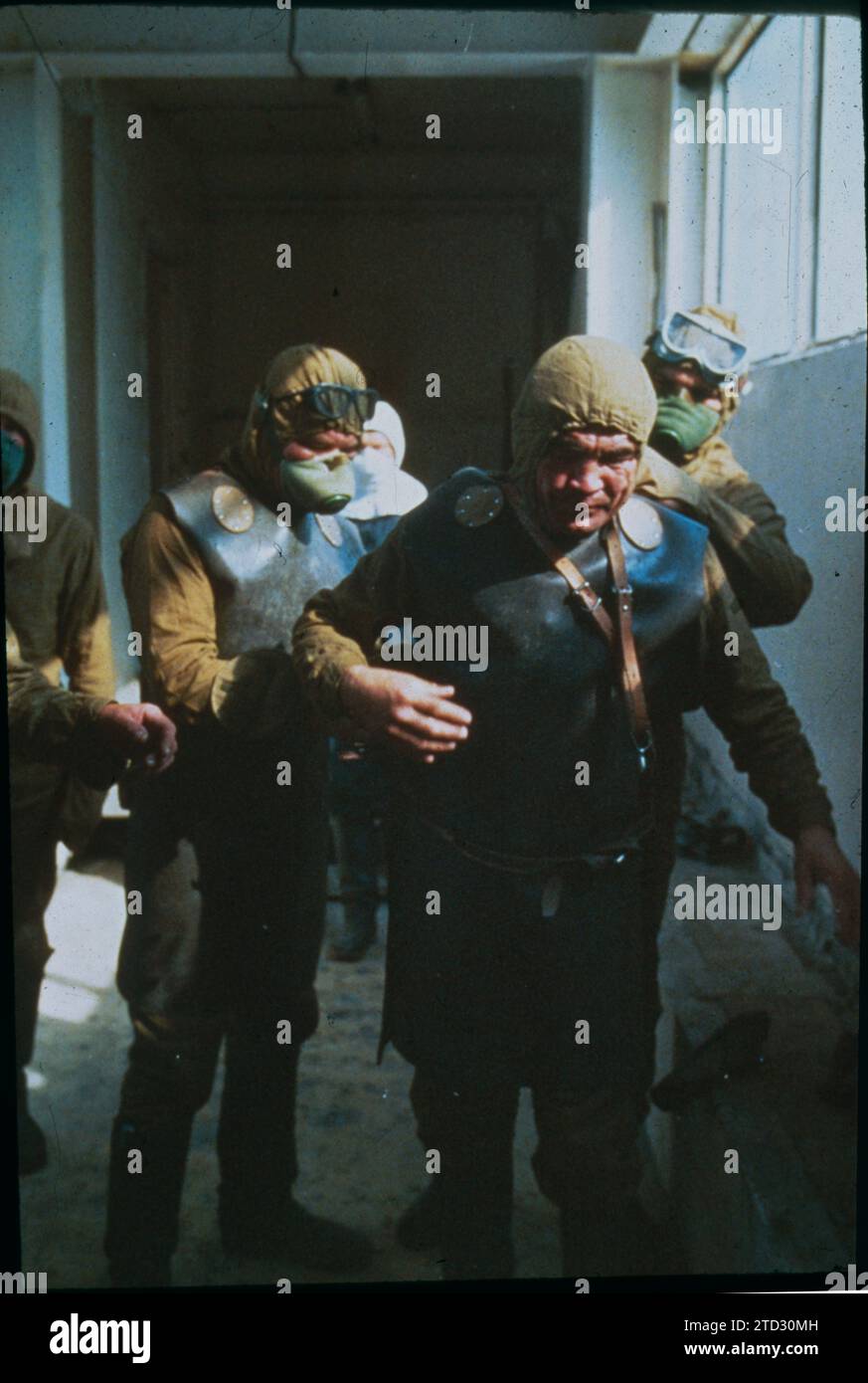 Chernobyl (Ukraine), 1986. Accident at the Chernobyl nuclear power ...