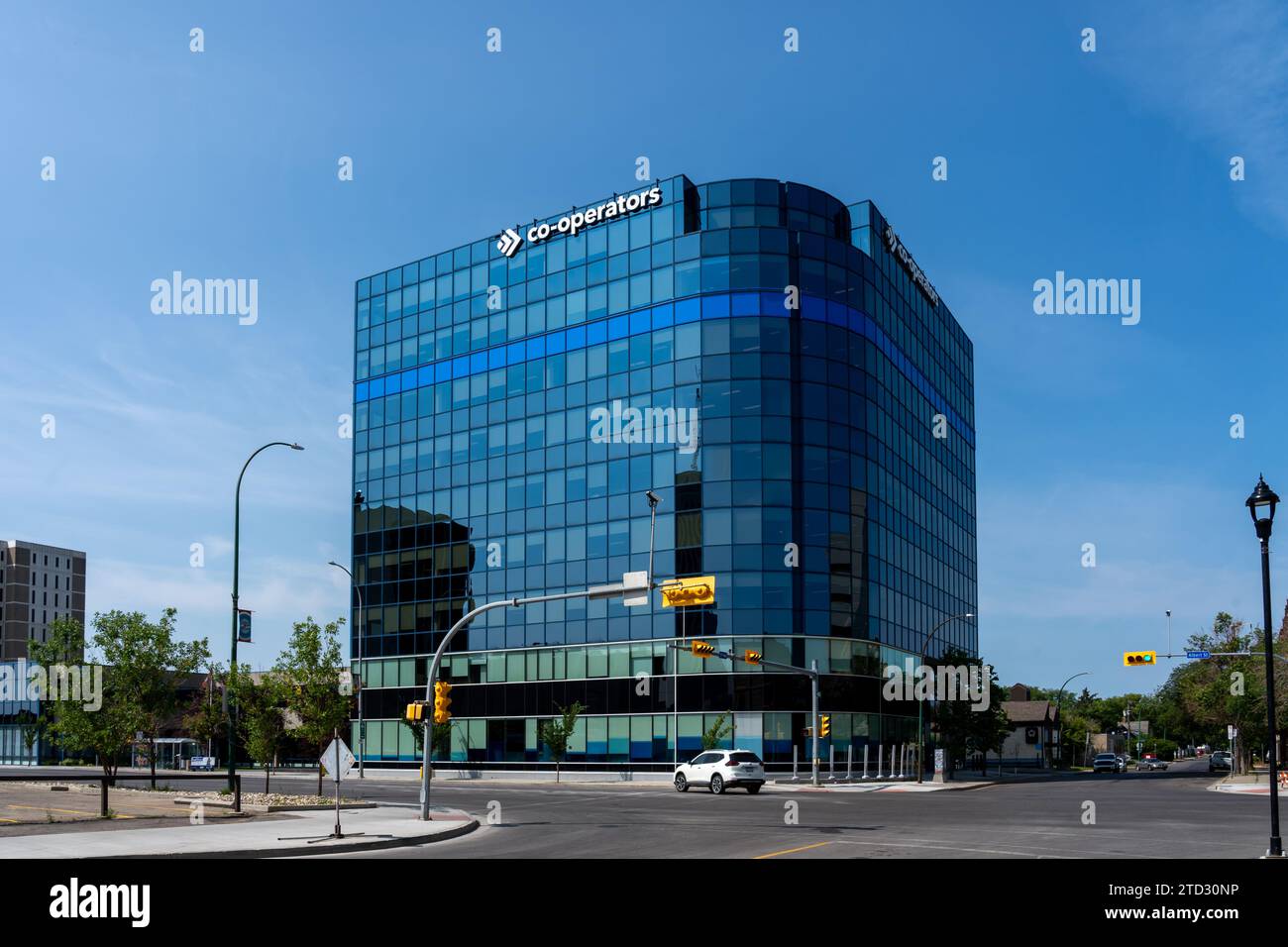 Co-operators office building in Regina, Saskatchewan, Canada Stock ...