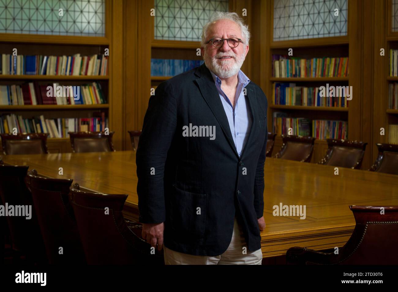 Madrid, 06/10/2019. Interview with Mario Pezzini, director of the OECD ...