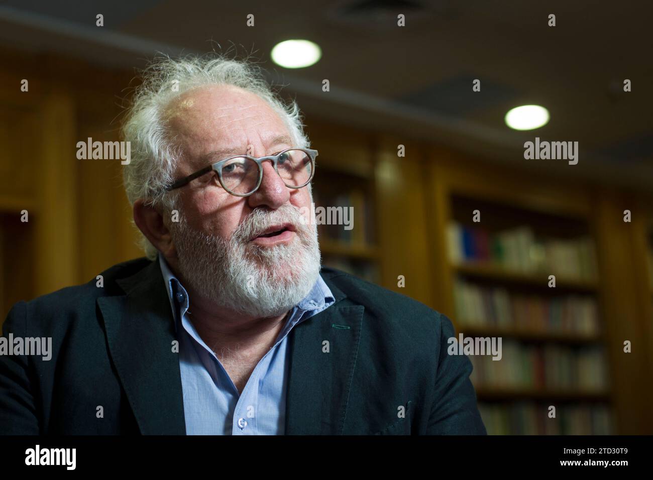 Madrid, 06/10/2019. Interview with Mario Pezzini, director of the OECD ...