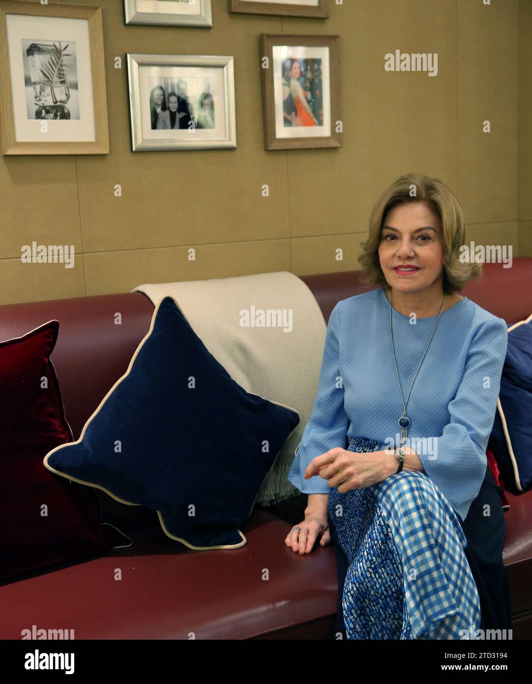 Madrid, 06/10/2019. Interview with Isabel Noboa. Photo: Ernesto Acute ...