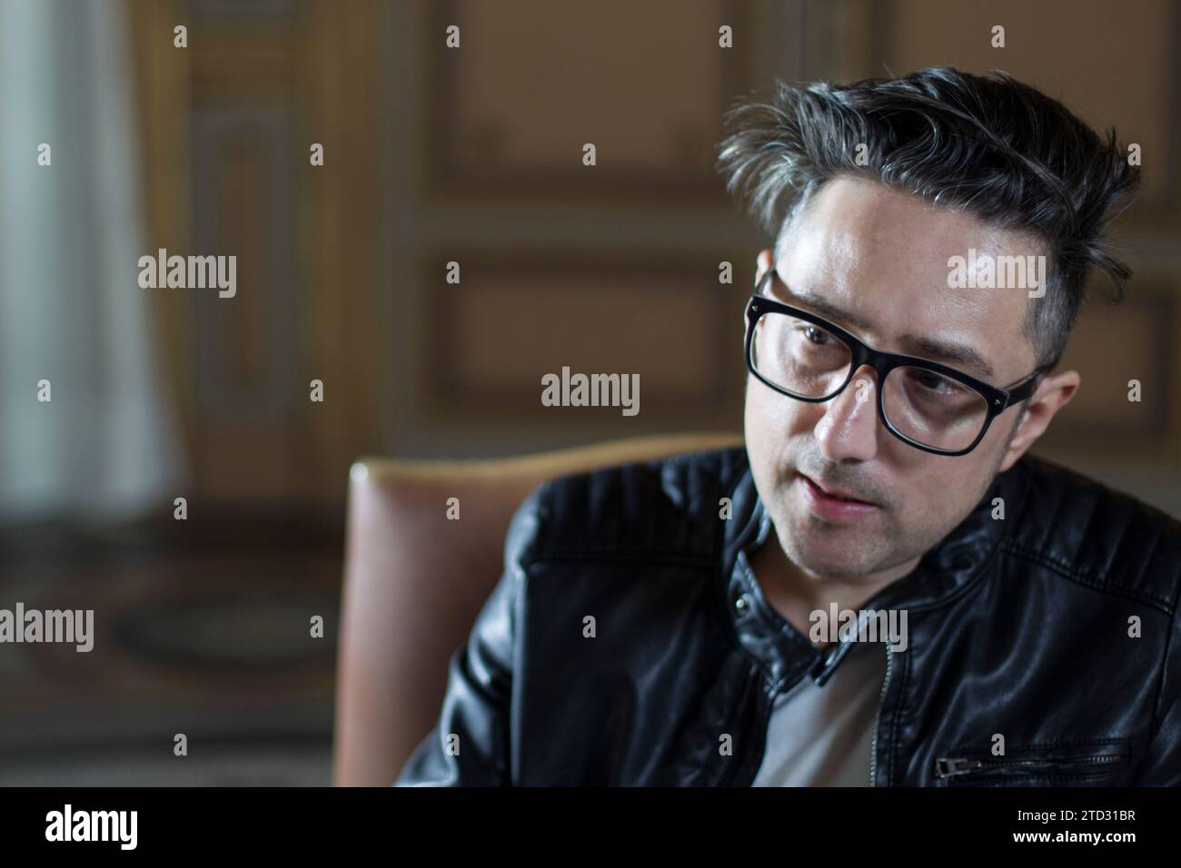 Madrid, 03/21/2019. Interview with Patrick Pron. Photo: Isabel Permuy ...