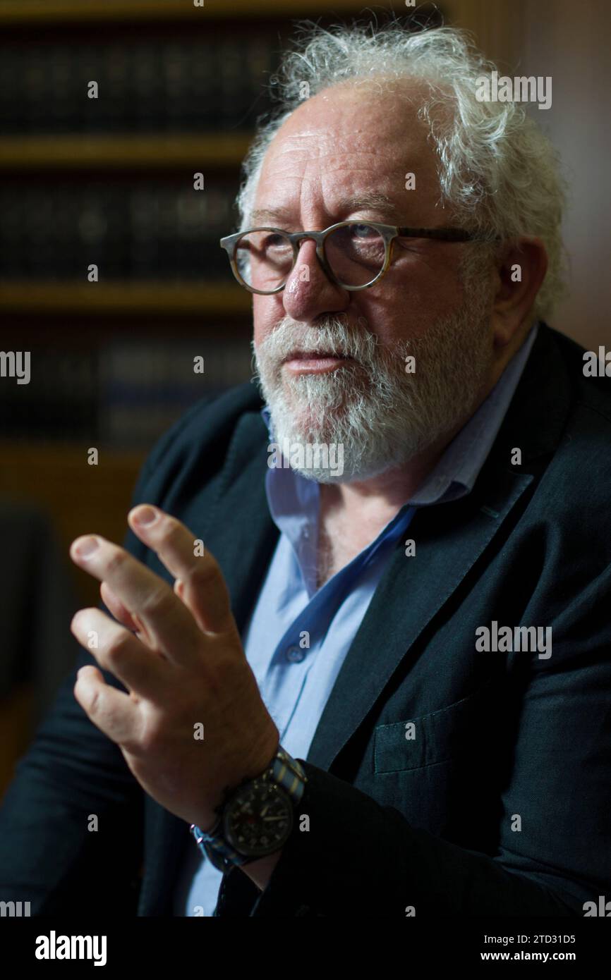 Madrid, 06/10/2019. Interview with Mario Pezzini, director of the OECD ...