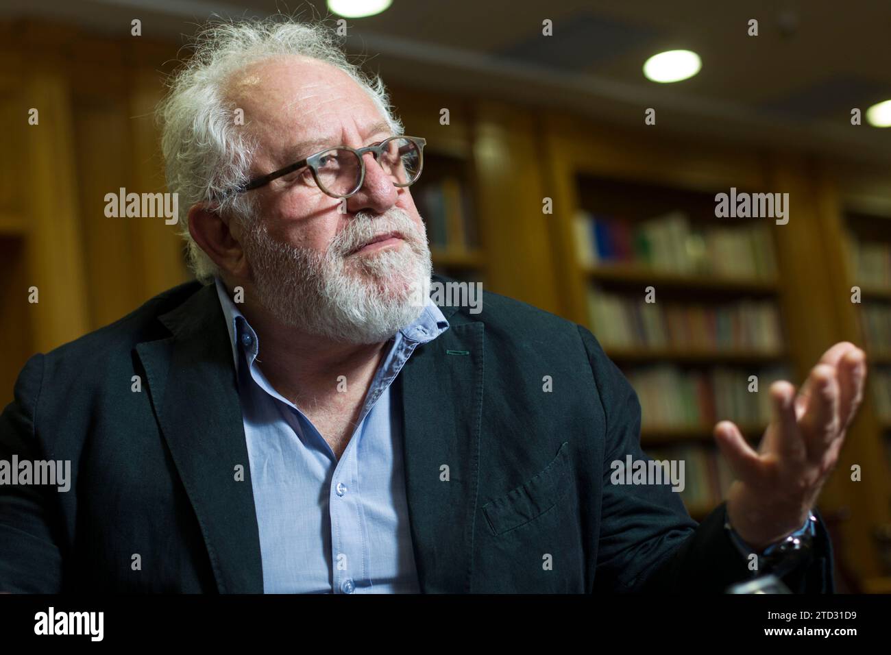 Madrid, 06/10/2019. Interview with Mario Pezzini, director of the OECD ...