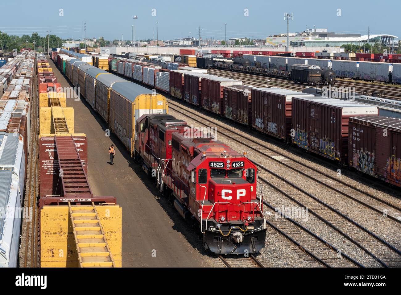 Symington Yard in Winnipeg, Manitoba, Canada Stock Photo - Alamy