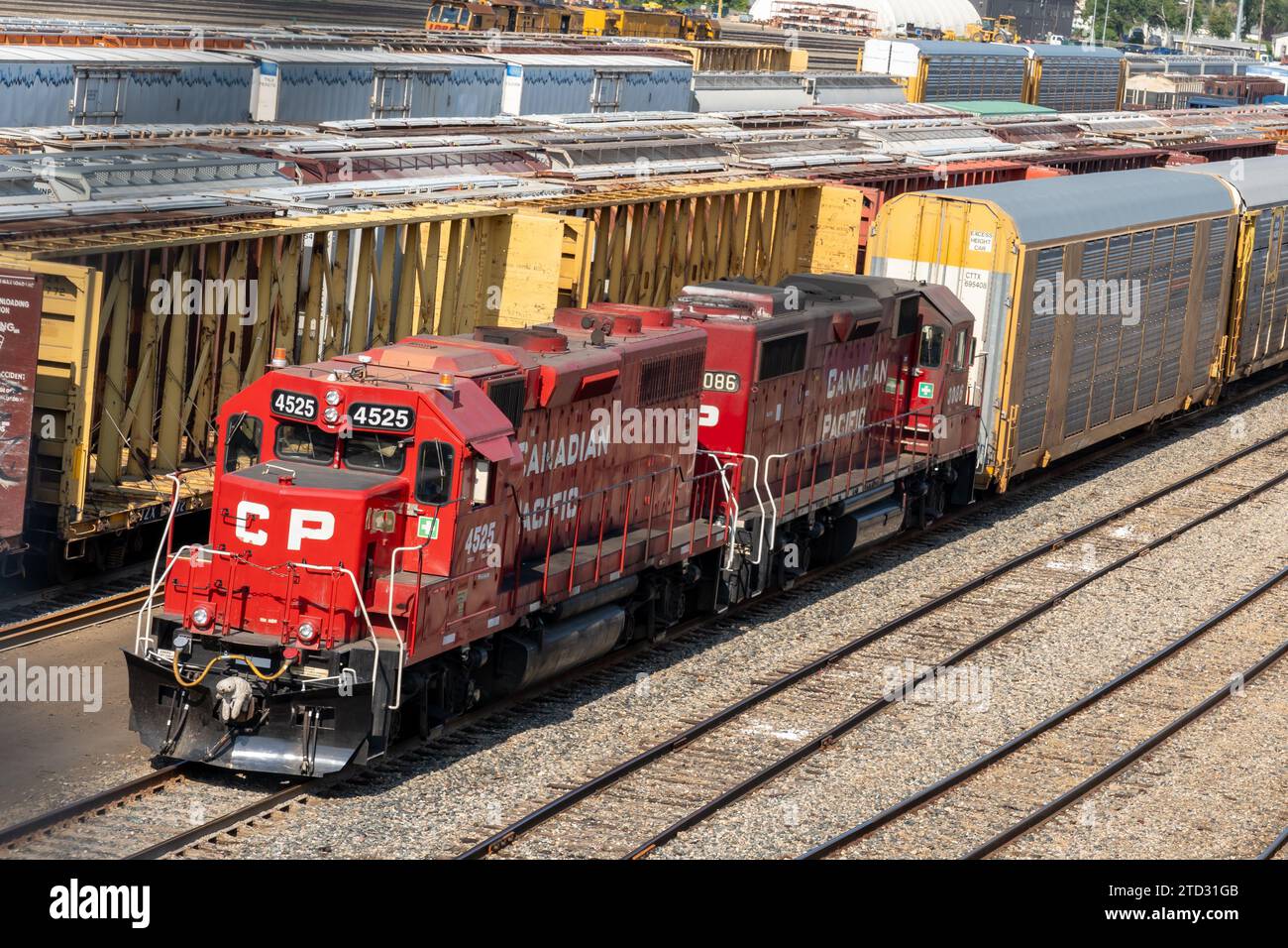Symington Yard in Winnipeg, Manitoba, Canada Stock Photo - Alamy