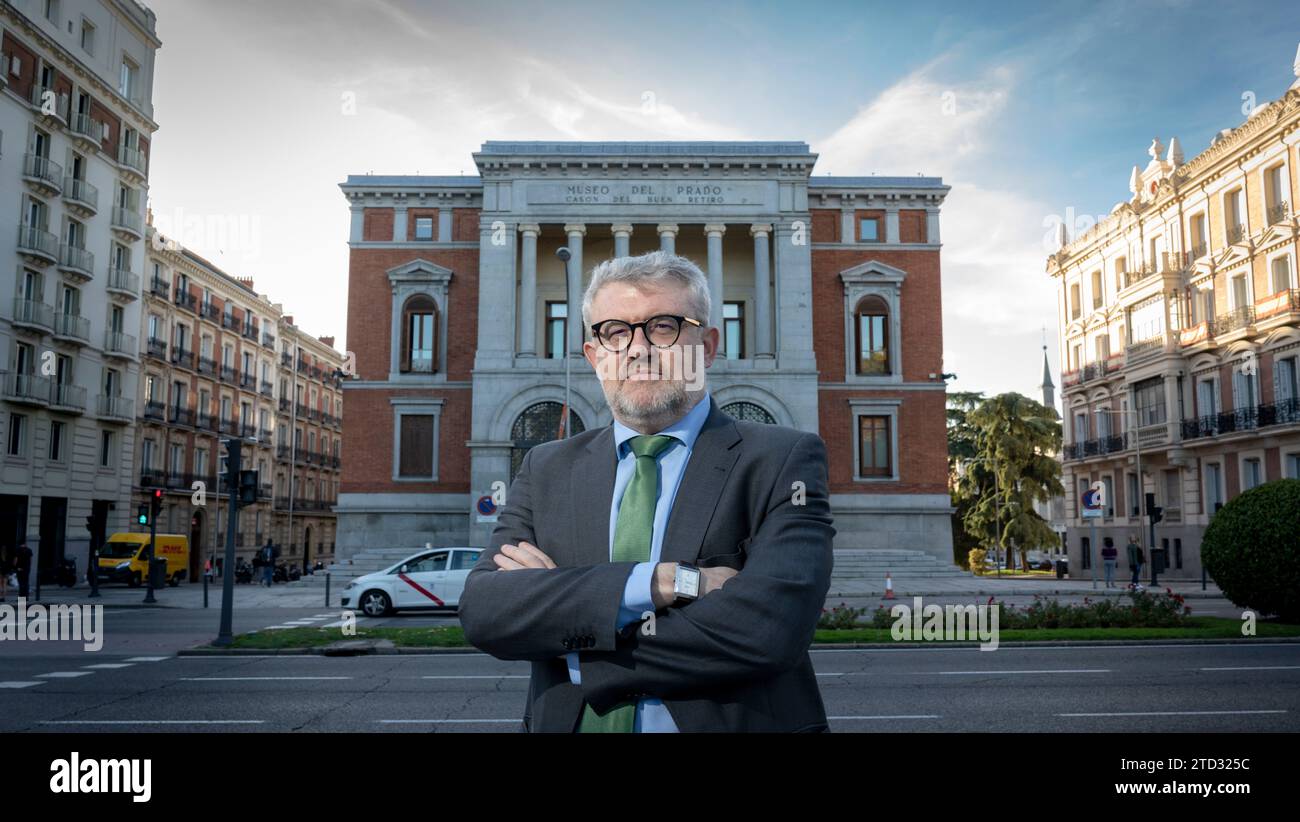 Madrid, 11/13/2018. Interview with Miguel Falomir, director of the ...