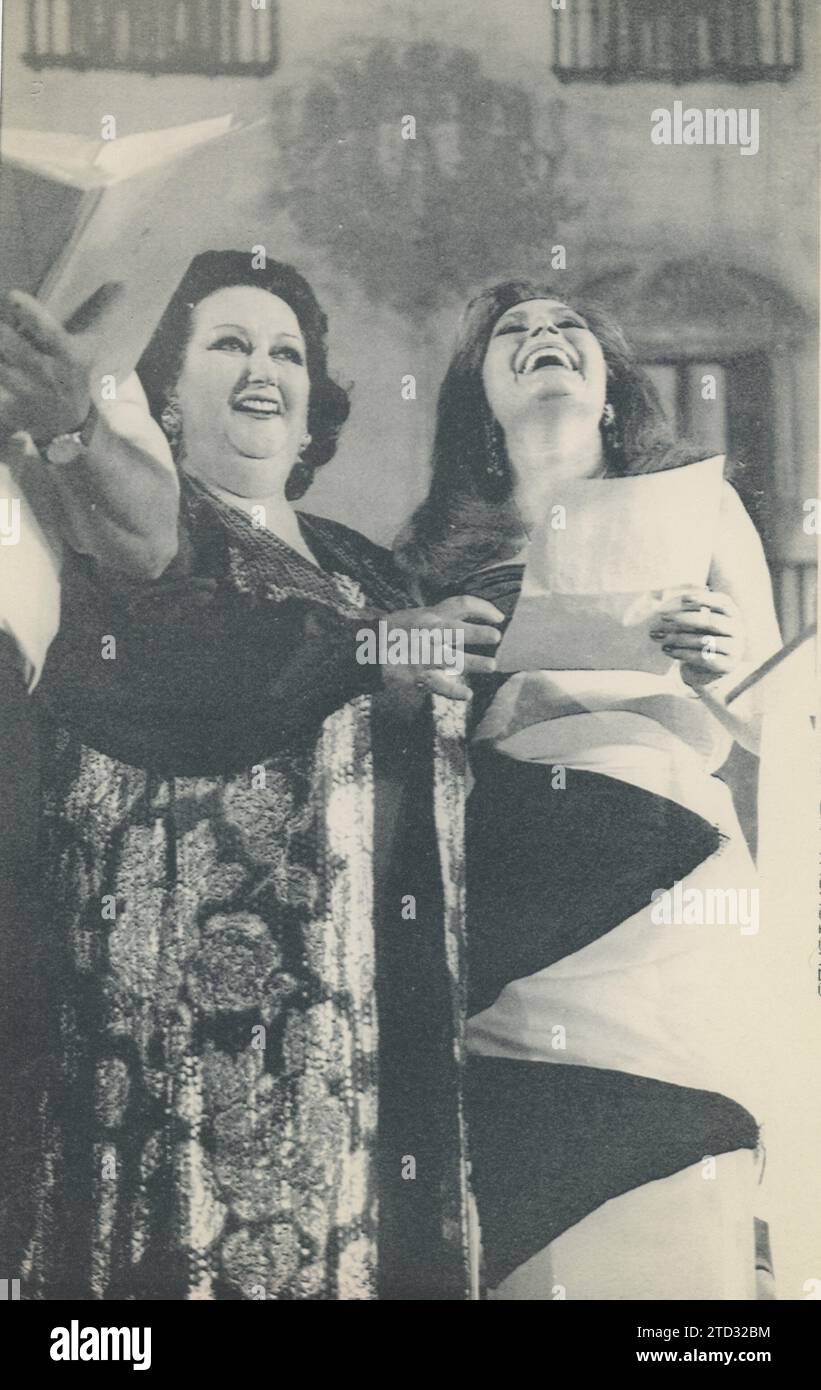 Montserrat caballé hi-res stock photography and images - Alamy