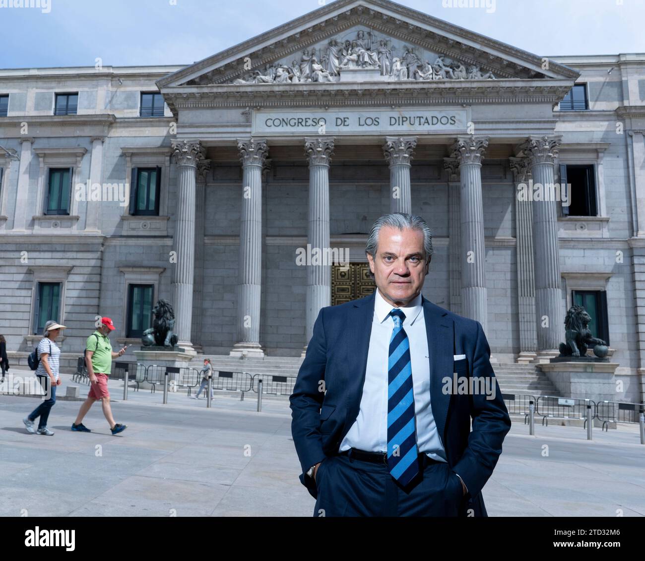 Madrid, 05/07/2019. Interview with Marcos de Quinto, Ciudadanos deputy ...
