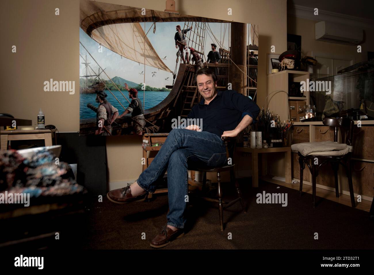 Madrid, 06/24/2019. Interview with Augusto Ferrer Dalmau. Photo: Maya ...