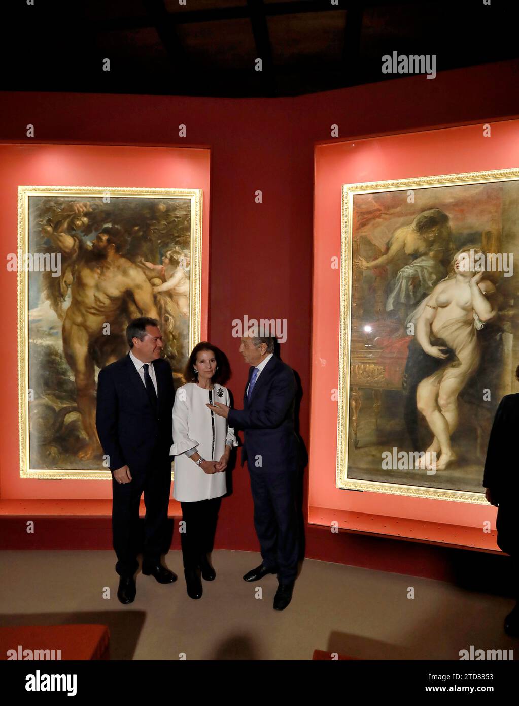 Seville, 04/03/2019. Opening ceremony of the exhibition «Rubens ...
