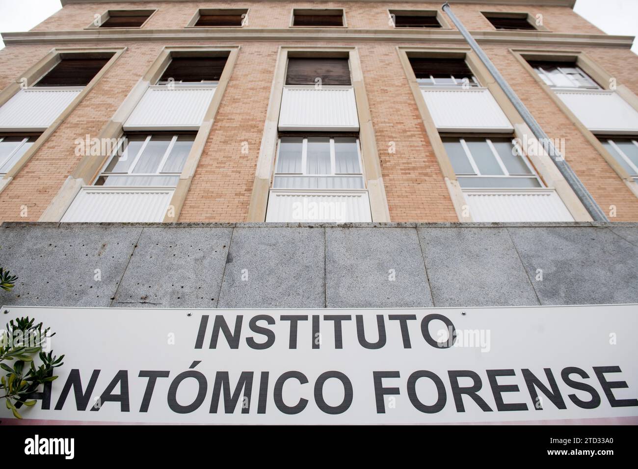 Madrid, 11/18/2018. Building of the Iaf forensic anatomical institute ...