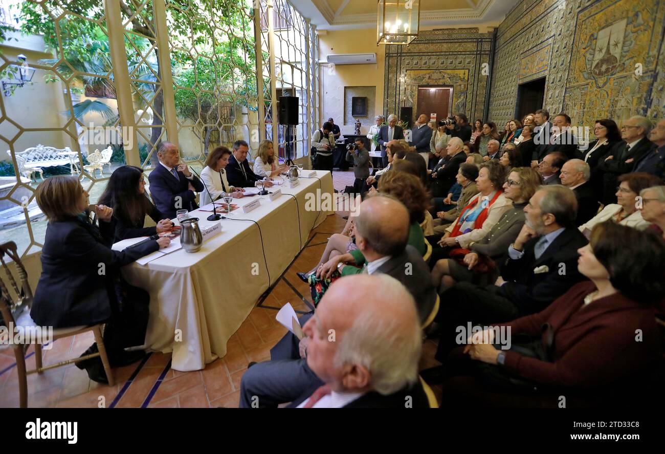 Seville, 04/03/2019. Opening ceremony of the exhibition «Rubens, Hercules and Deianira ...