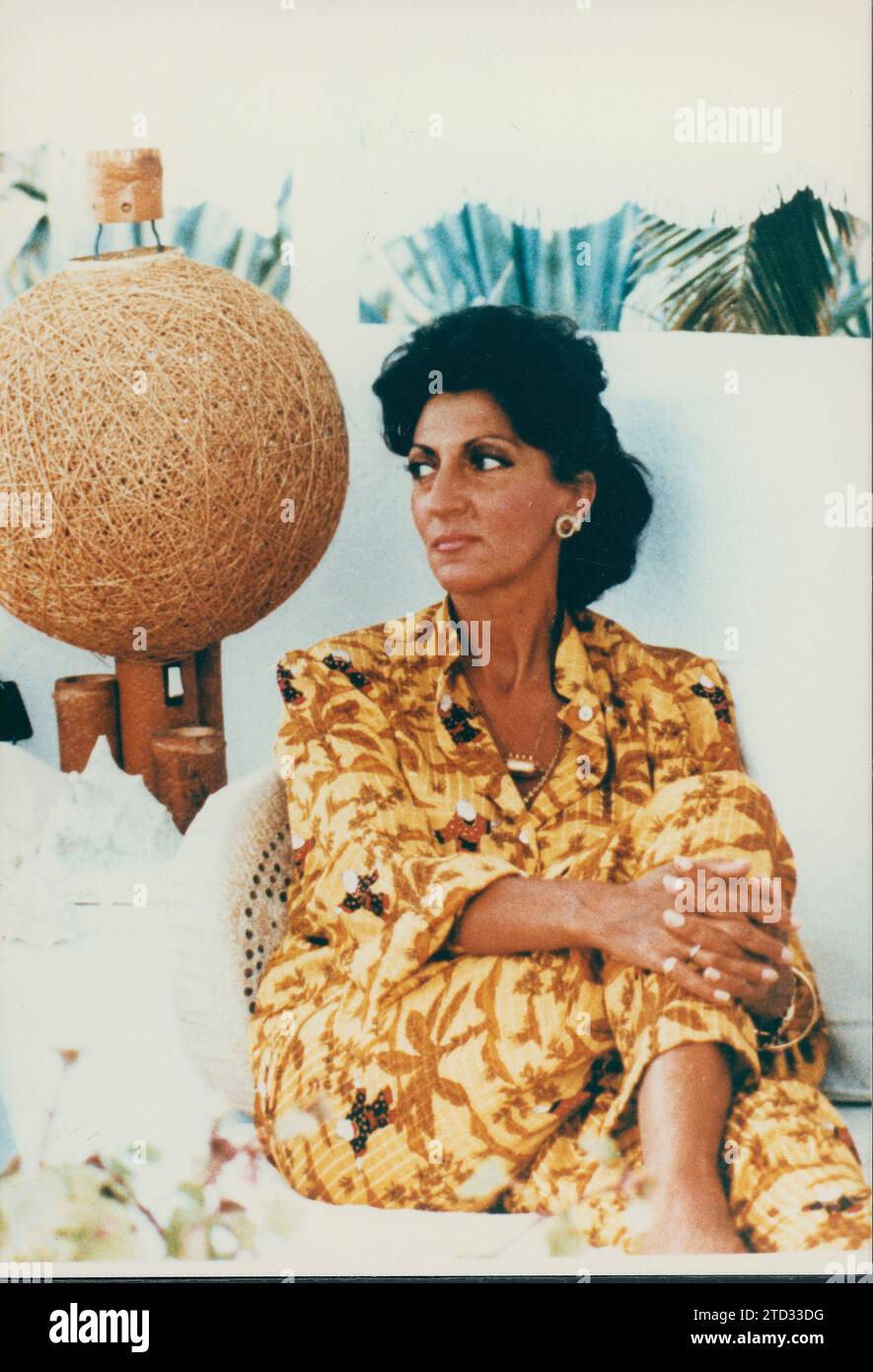 01/01/1985. Portrait of Esperanza «Pitita» Ridruejo Stilianopoulos ...