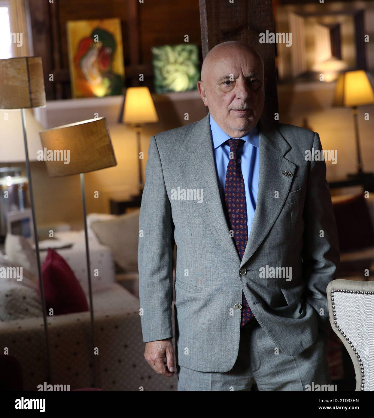 Madrid, 10/18/2018. Interview with Fernando Navarrete, television producer. Photo: Ernesto Agudo ...