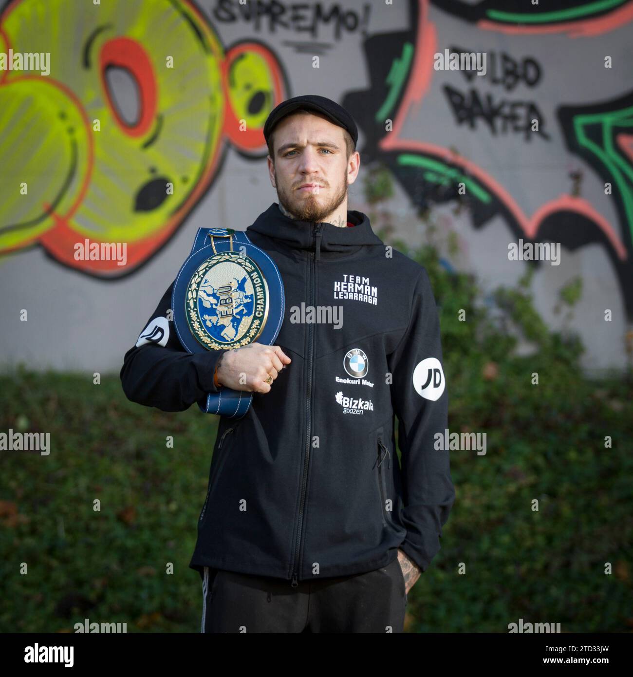 Madrid, 12/04/2018. Interview with boxer Kerman Lejarraga. Photo ...