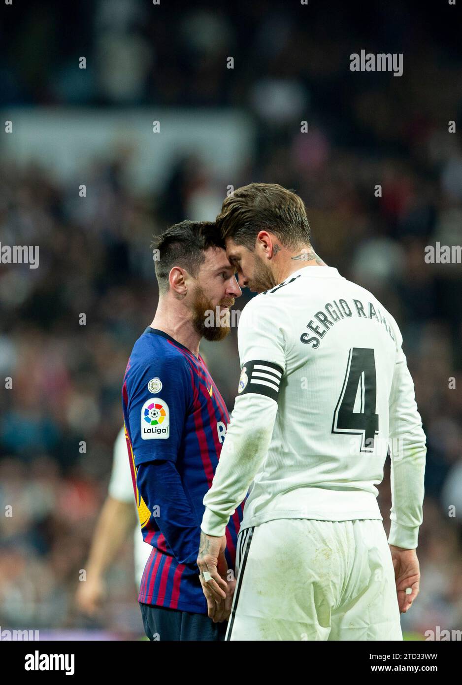 Madrid, 03/02/2019. Matchday 26 of the League. Real Madrid - Barcelona ...